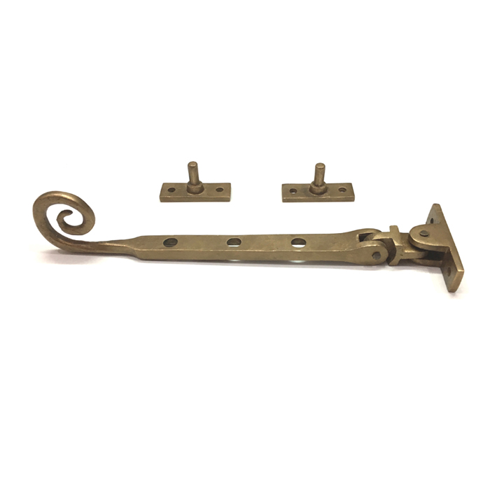 SATIN CHROME 10″ FORGED WINDOW STAY – Asia Exports