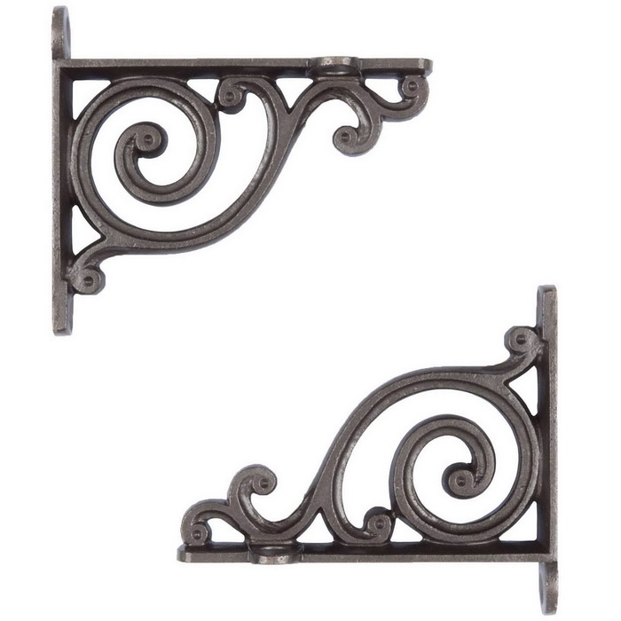 ANTIQUE IRON SMALL BATHROOM BRACKET – Asia Exports