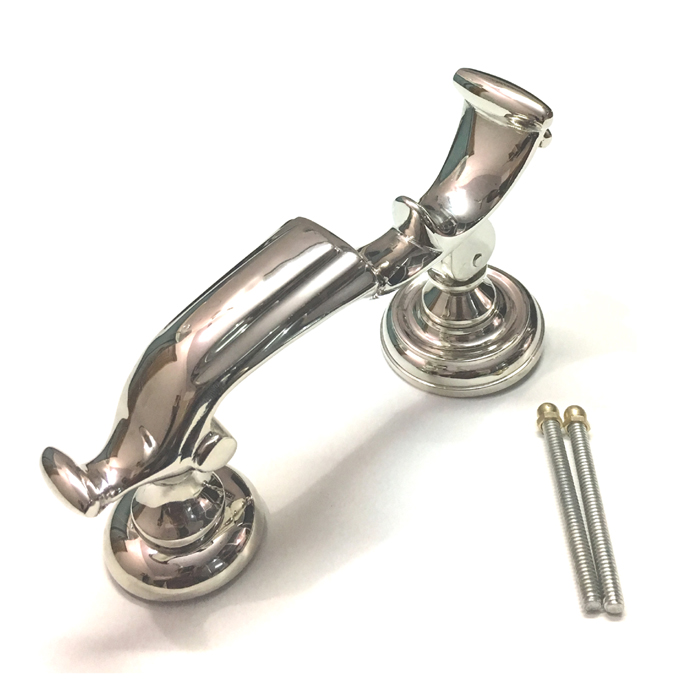 POLISHED NICKEL DOCTOR’S DOOR KNOCKER – Asia Exports