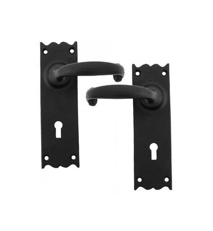 BLACK COTTAGE LEVER LOCK HANDLE – Asia Exports