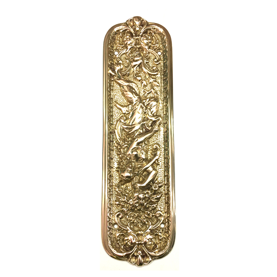 BRASS GRECIAN LADY FINGER PLATE – Asia Exports
