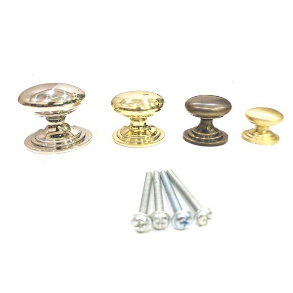 Antique brass Victorian cabinet knob 32 mm – Asia Exports